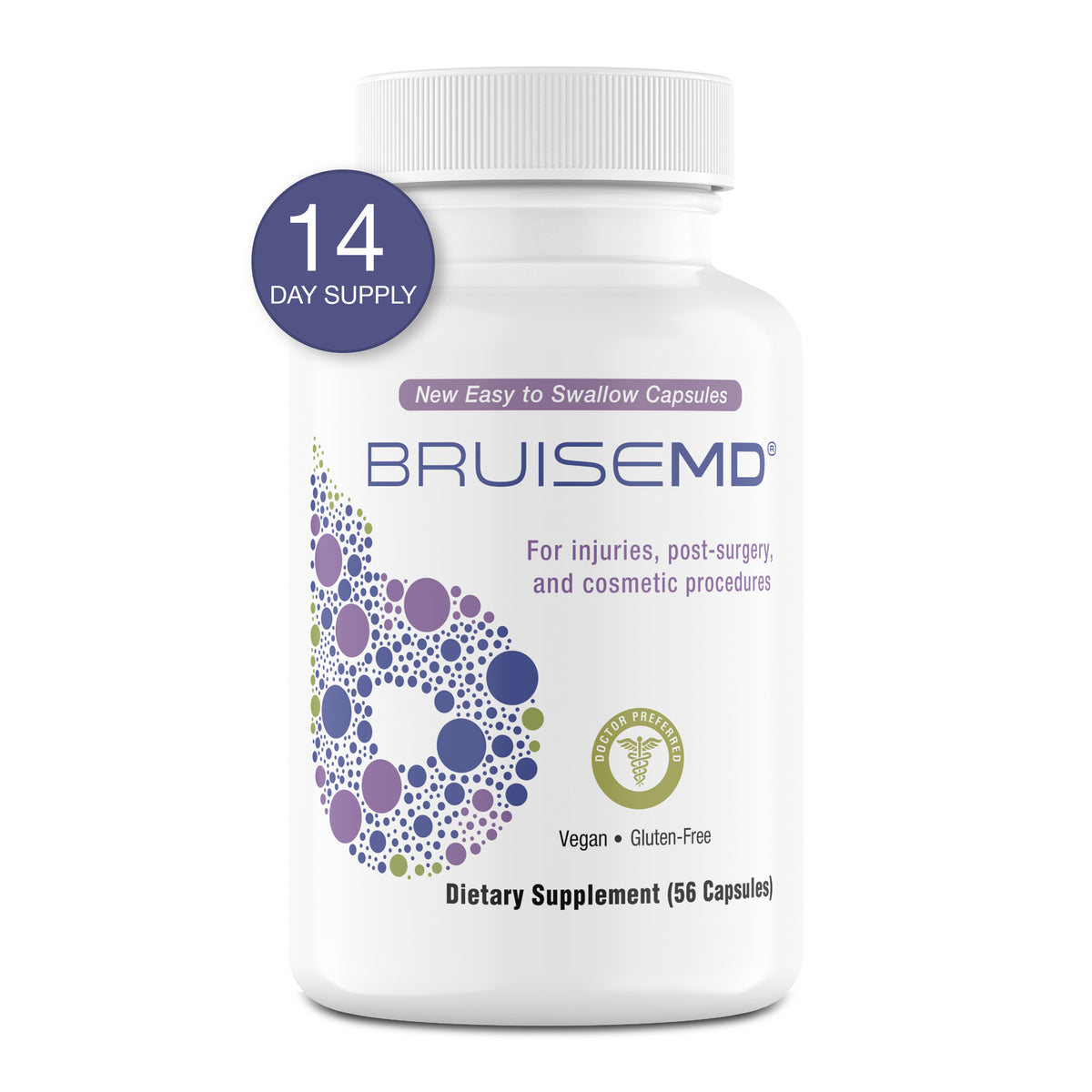 BruiseMD Arnica Bromelain Supplement for Bruises and Swelling (Capsule ...
